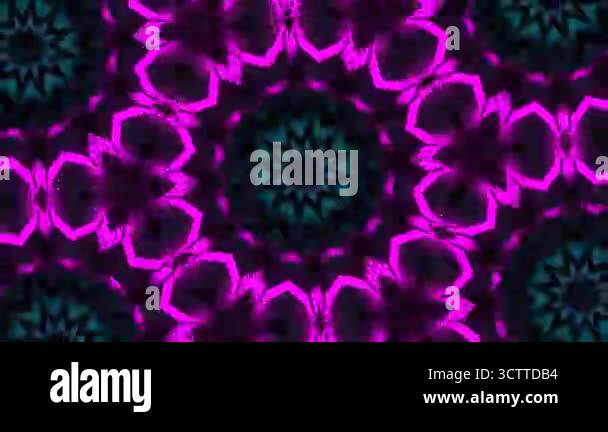 Seamless Animated VJ Pattern Background Stock Video Footage - Alamy