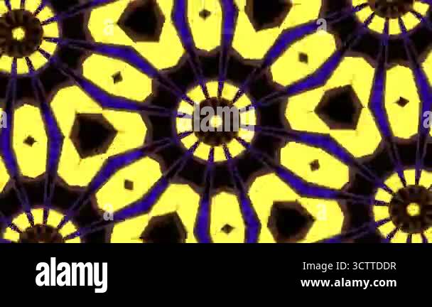 Seamless Animated VJ Pattern Background Stock Video Footage - Alamy