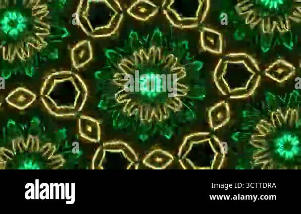 Seamless Animated VJ Pattern Background Stock Video Footage - Alamy