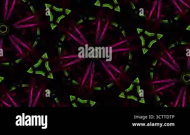 Seamless Animated VJ Pattern Background Stock Video Footage - Alamy