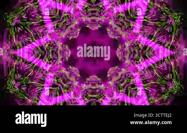 Seamless Animated VJ Pattern Background Stock Video Footage - Alamy