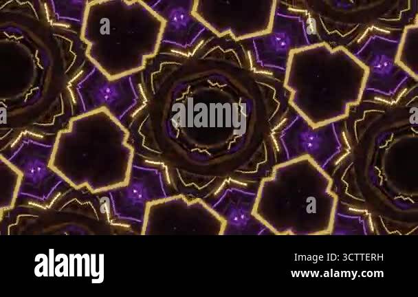 Seamless Animated VJ Pattern Background Stock Video Footage - Alamy