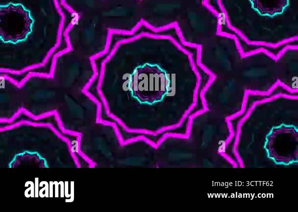 Seamless Animated VJ Pattern Background Stock Video Footage - Alamy