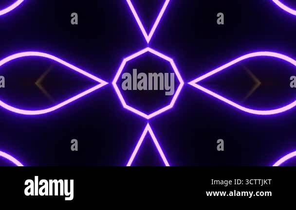 neon lights on the black background Stock Video Footage - Alamy