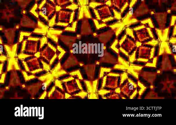 abstract fractal background with light effects Stock Video Footage - Alamy