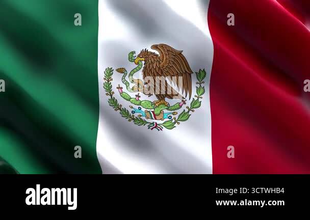 Mexico national flag waving Stock Videos & Footage - HD and 4K Video ...