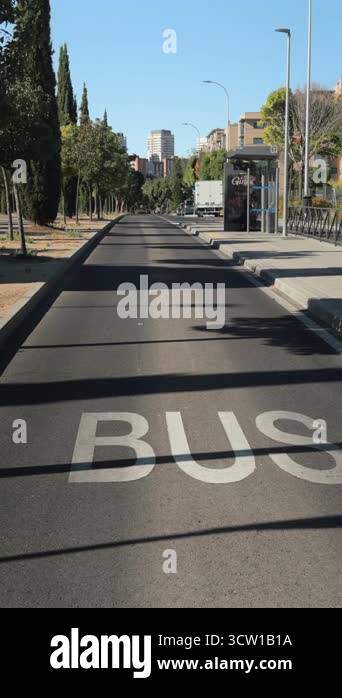 Bus stop road markings Stock Videos & Footage - HD and 4K Video Clips ...