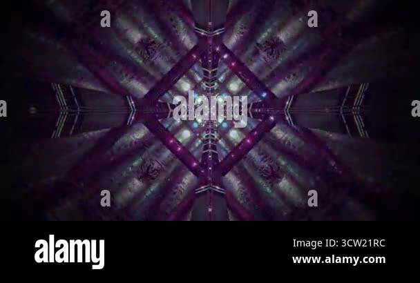 Capturing the essence of a dynamic tunnel, this captivating vj loop ...