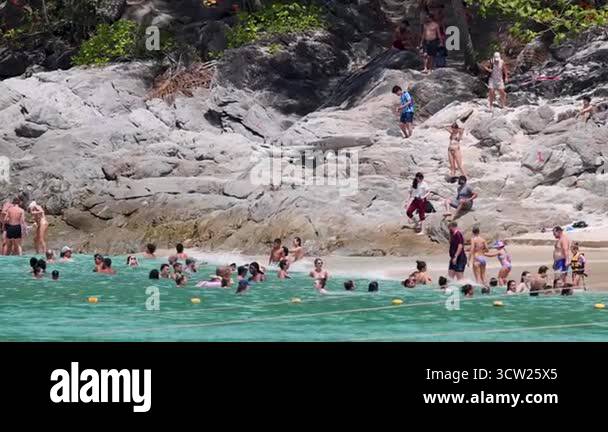 Summer crowds sunbathing swimming Stock Videos & Footage - HD and 4K ...