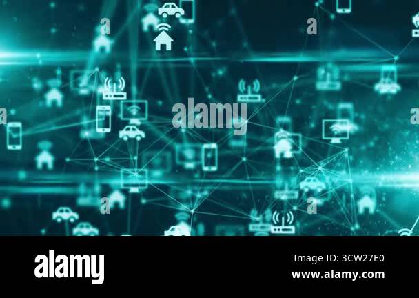 Internet things smart digital network Stock Videos & Footage - HD and ...
