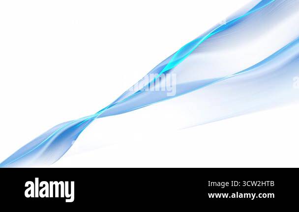 Abstract Wave Motion Blue Background. Looping 4K video. Ideal for ...
