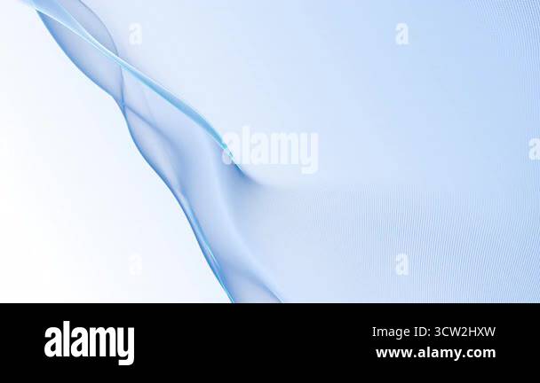 Abstract Wave Motion Blue Background. Looping 4K video. Ideal for ...