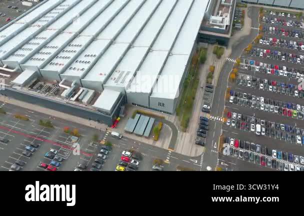 Wolverhampton, UK - 10th October 2025: External descending view of the ...