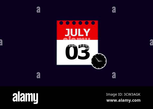 July calendar date flag Stock Videos & Footage - HD and 4K Video Clips ...