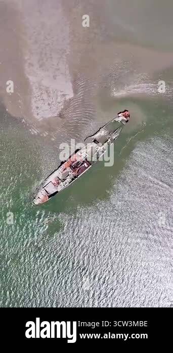 Famous Shipwreck At Tutoia In Maranhao Brazil. Beach Landscape. Nature ...