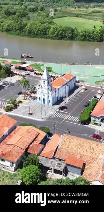 Scenic Church At Araioses In Maranhao Brazil. Church Landscape ...