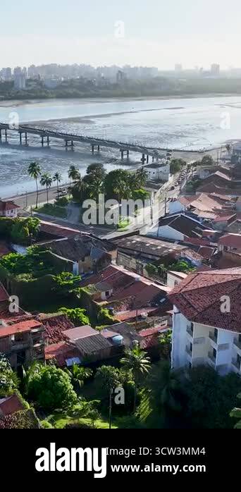 Sunset In Sao Luis Skyline At Sao Luis In Maranhao Brazil. Highrise Buildings. Beautiful ...