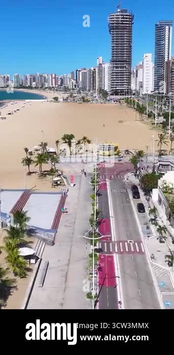 Fortaleza Ceara. Fortaleza Skyline At Fortaleza In Ceara Brazil. Beach ...