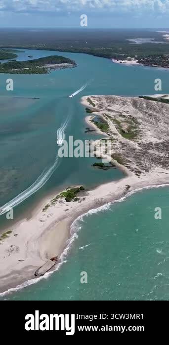 Barra Grande Village At Cajueiro Da Praia In Piaui Brazil. Beach ...