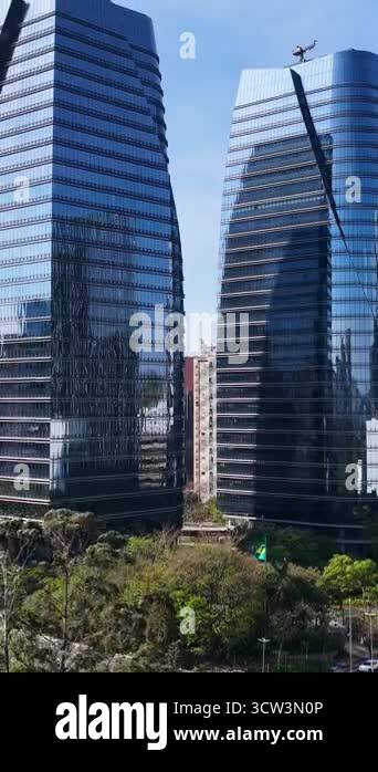 Corporate Offices At Sao Paulo In Brazil. Offices Towers Landscape ...