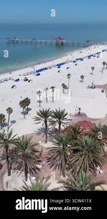 Clearwater Beach At Clearwater In Florida United States. Beach ...