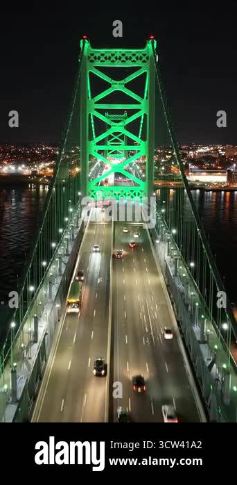Benjamin Franklin Bridge At Philadelphia In Pennsylvania United States ...