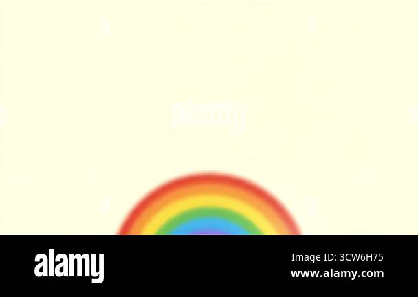 Vibrant rainbow arches across light Stock Videos & Footage - HD and 4K ...