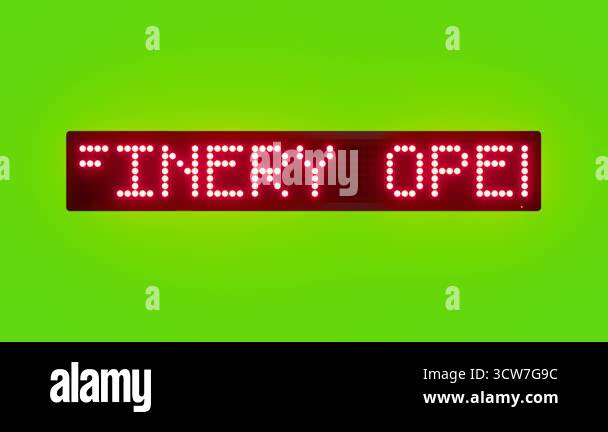 REFINERY OPERATIONS RESTRICTED FOR TRAINED STAFF ONLY Scrolling Red Dot ...