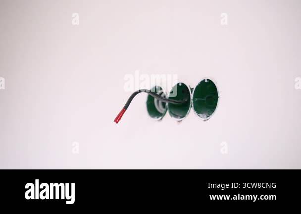 Electrical wiring in wall sockets Stock Videos & Footage - HD and 4K ...