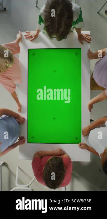 Students Explore Digital Learning Material in Digital Screen With ...