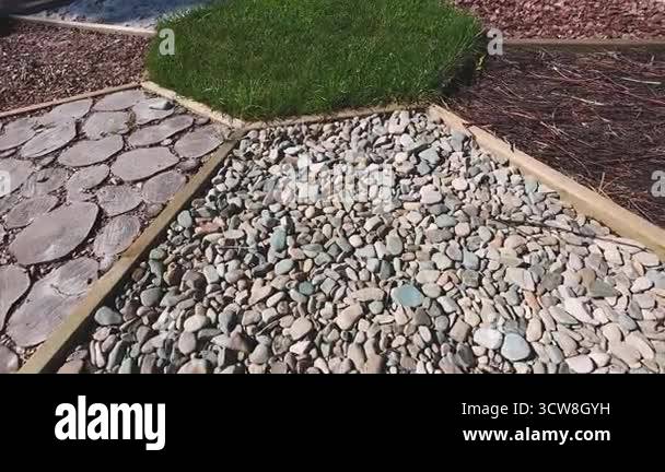 Textured surfaces made from pine bark, branches, pebbles and end grain ...