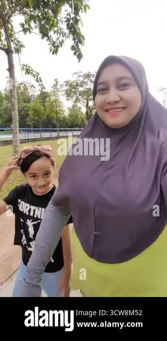 Mother daughter self portrait walking Stock Videos & Footage - HD and ...
