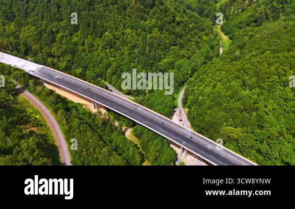Elevated highway through lush Stock Videos & Footage - HD and 4K Video ...