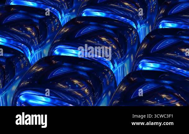 Exclusive Premium Techno Cubes Rotation with Elegant Metallic ...