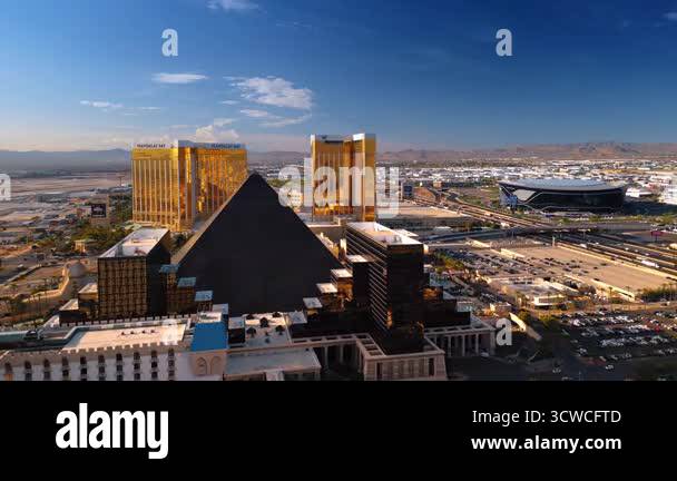 Las Vegas, USA, 11 September 2025: Beautifully designed building of the ...