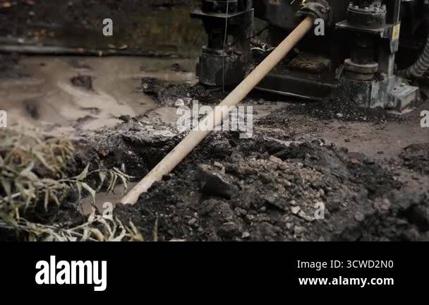 The machine operates horizontally at an inclined angle when laying ...