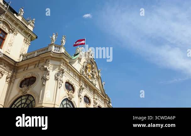 Vienna, Austria, May 3, 2025: Ornate architectural elements of ...