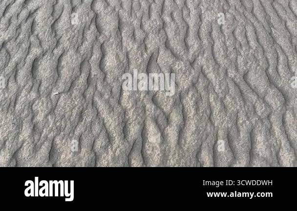 4k footage of mountain savannah with a strong wind gust creating a sand ...