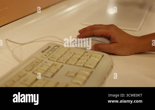 Mouse keyboard on desk Stock Videos & Footage - HD and 4K Video Clips ...