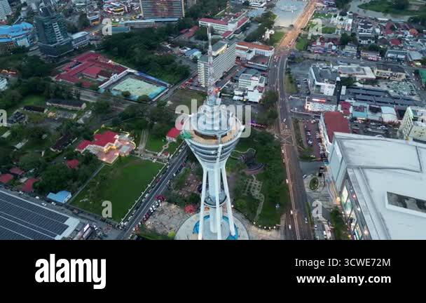 Alor Setar, Kedah, Malaysia - Jan 07 2024: The iconic Alor Setar Tower ...