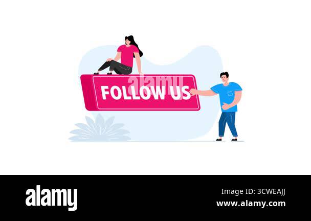 Social media animation people holding Stock Videos & Footage - HD and ...