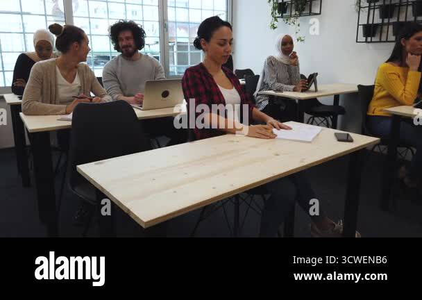 Diverse female students collaborating Stock Videos & Footage - HD and ...