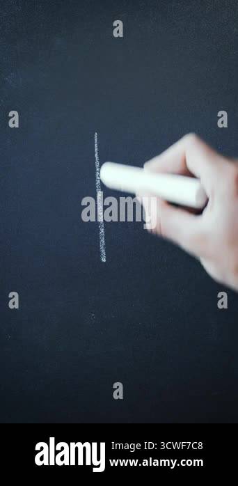 Male hand writing word death on blackboard with chalk, close up. Word ...