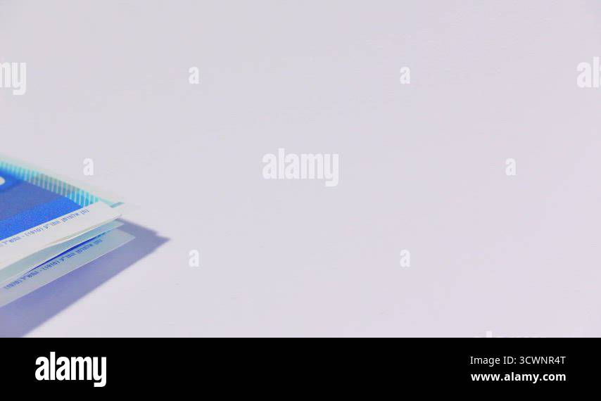 Stack of israeli money bills of 200 shekel and israeli passport - Pan ...