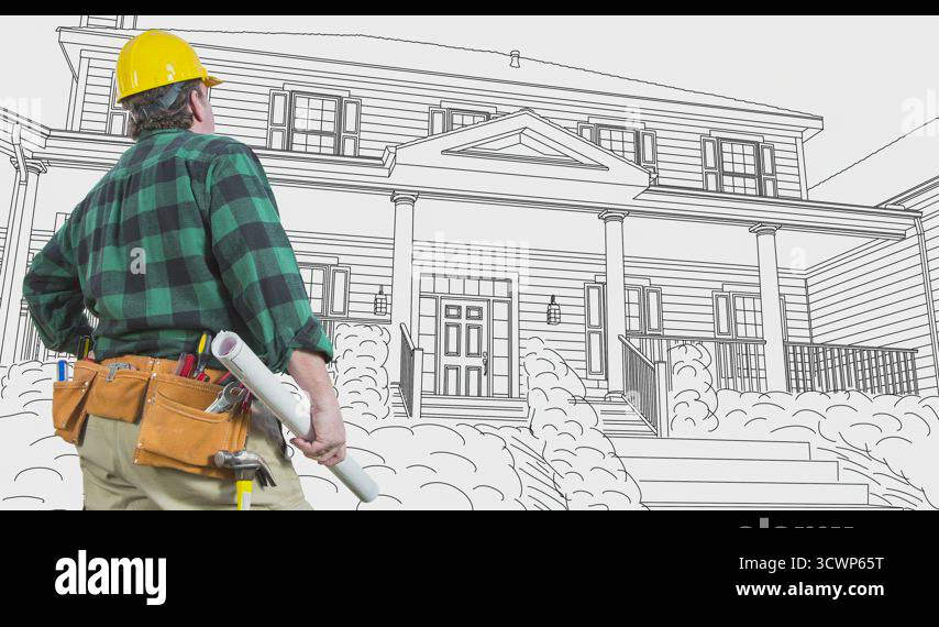 Contractor facing house drawing Stock Videos & Footage - HD and 4K ...