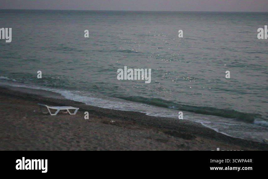 Moon Path Stock Video Footage - Alamy