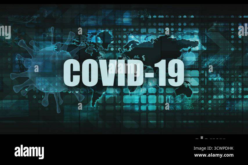 COVID-19 Coronavirus Disease Epidemic Concept Background Stock Video ...