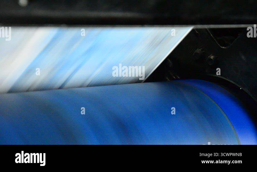 Web Offset Press Printing Todayâ€™s Newspaper, Large web offset ...