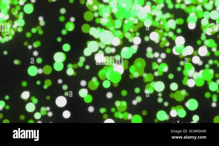 Green abstract light particle bokeh Stock Videos & Footage - HD and 4K ...