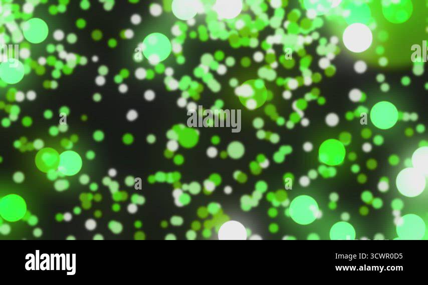 Green abstract light particles bokeh Stock Videos & Footage - HD and 4K ...